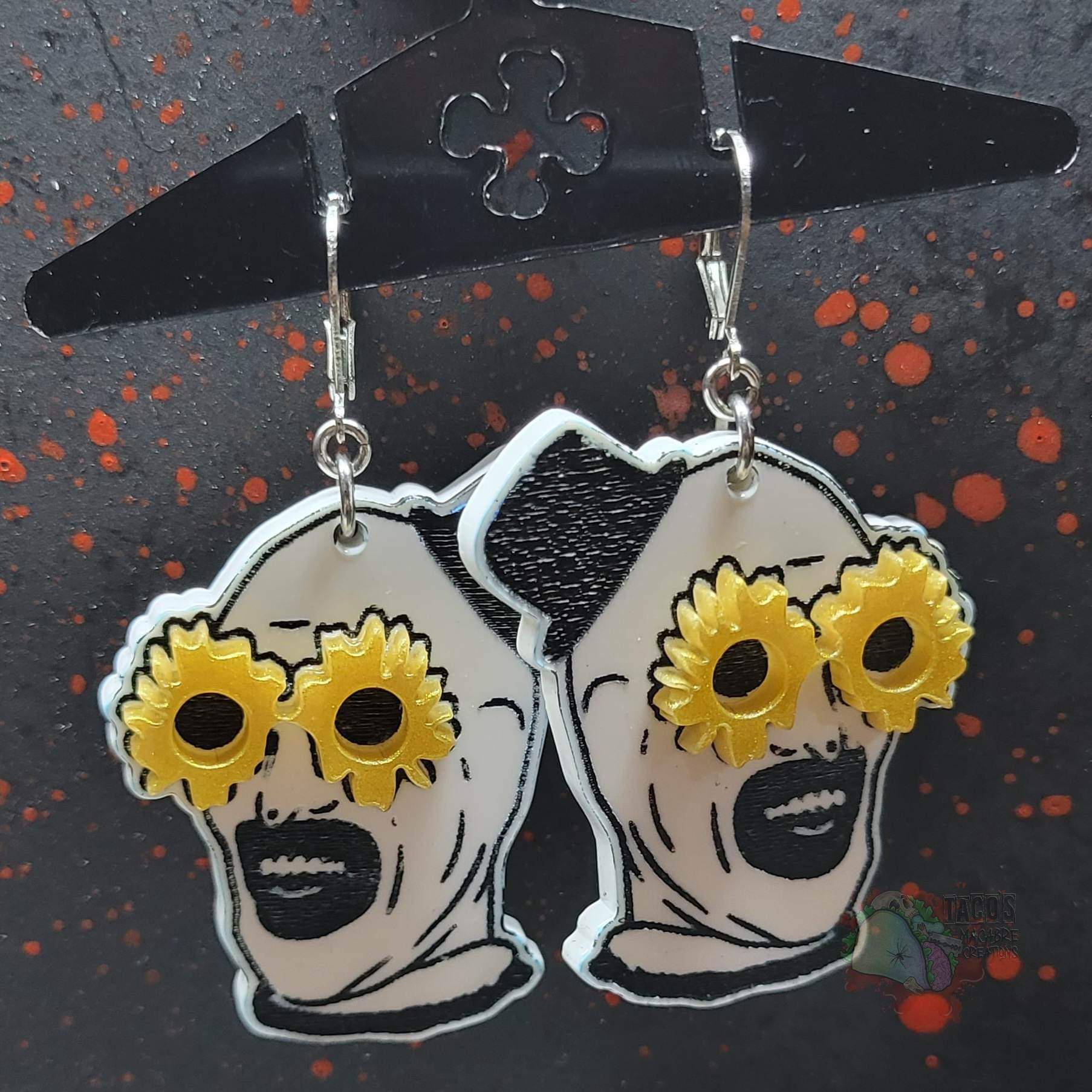Terrifier Earrings – Taco's Macabre Creations